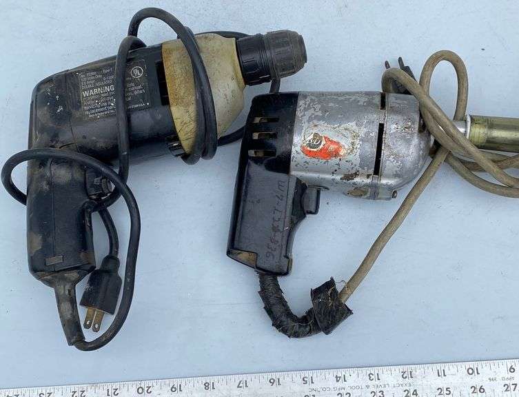 2 Black & Decker Corded Drills - Sherwood Auctions