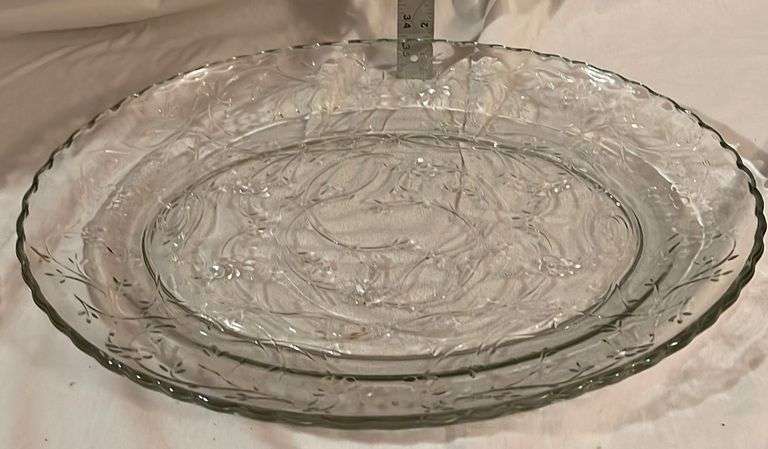 Princess House Platter - Sherwood Auctions