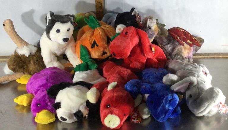 Ty Plush Animals - Sherwood Auctions