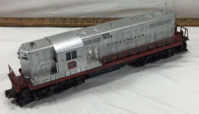 Lionel Burlington Route Model Train Car - Sherwood Auctions