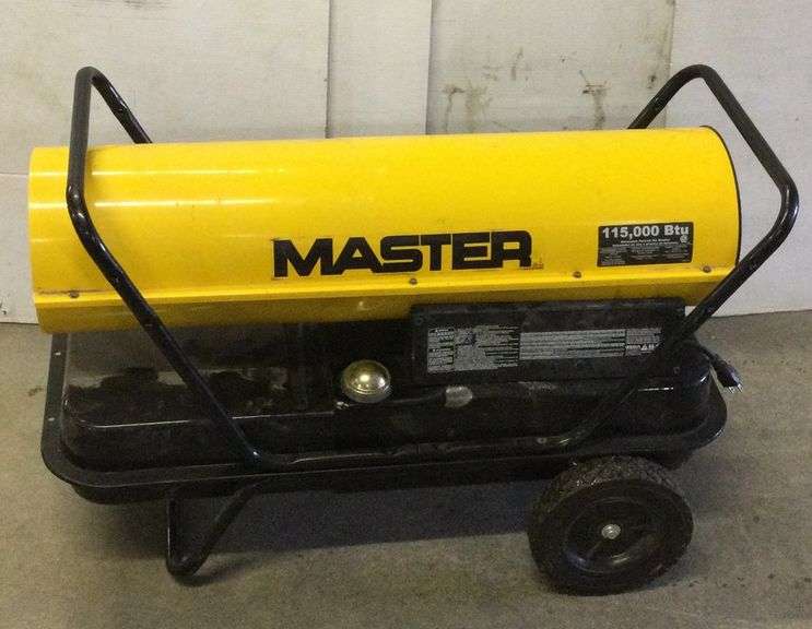 MASTER 115,000 BTU Propane Heater - Sherwood Auctions