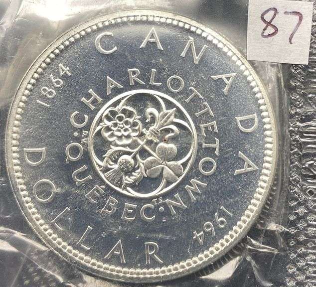 1964 Canada Dollar Coin Sherwood Auctions 1964-canada-dollar-coin-sherwood-auctions