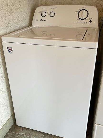 Amana High Efficiency Washing Machine - Sherwood Auctions