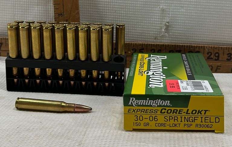 Remington 30-06 Bullets - Sherwood Auctions