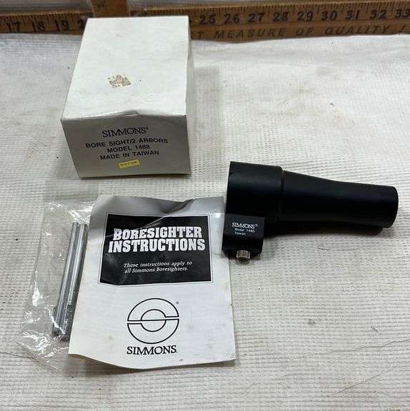 Simmons Bore Sight/2 Arbors Model 1488 - Sherwood Auctions