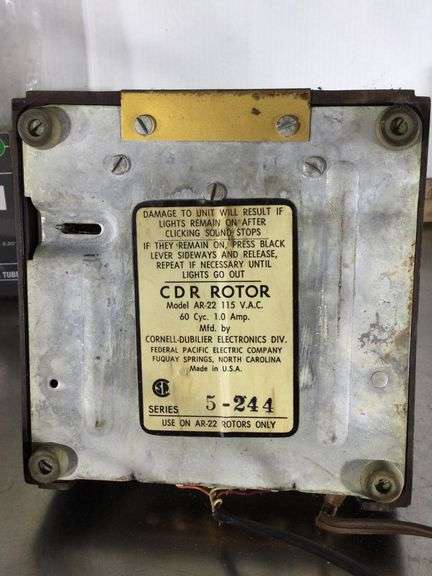 Fuel Line Repair Kits, CDR Rotor and More! - Sherwood Auctions