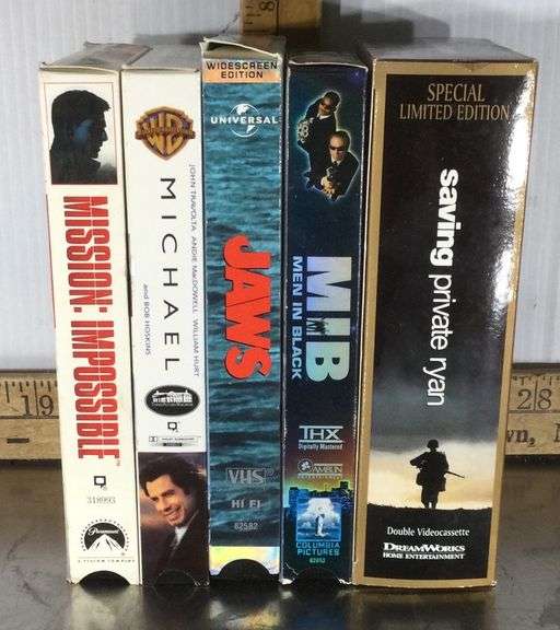 Men VHS Tapes - Sherwood Auctions