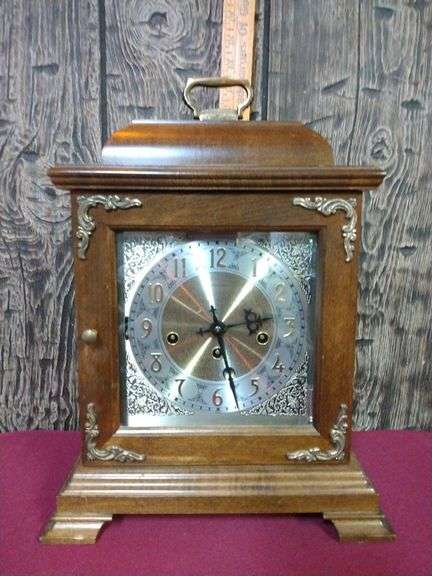 Hamilton Wind Up Mantle Clock - Sherwood Auctions