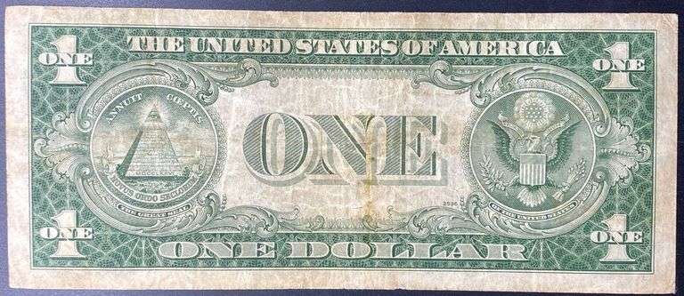 Series 1935 A $1 North Africa Yellow Seal Silver Certificate - Sherwood ...