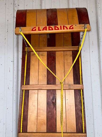 Vintage Gladding Sled - Sherwood Auctions