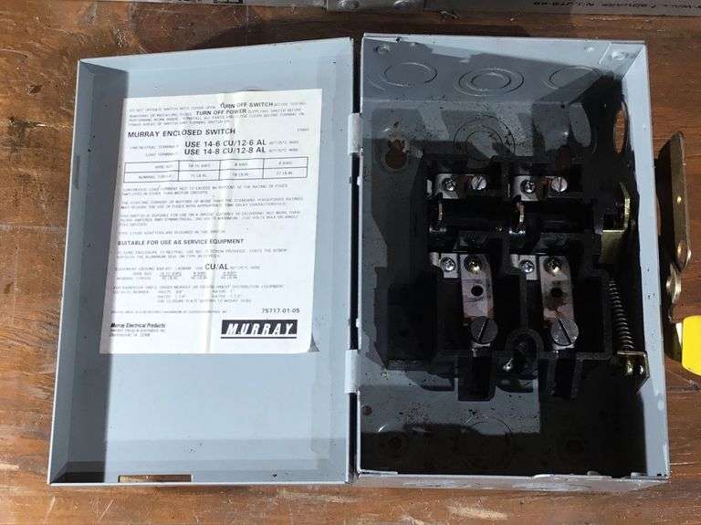 Murray Enclosed Switch - Sherwood Auctions