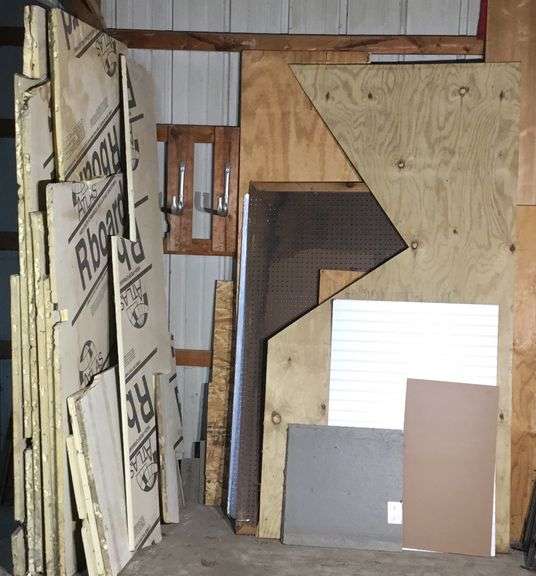 Assorted Sheet Insulation and Constuction Materials - Sherwood Auctions
