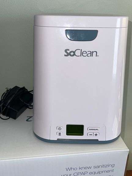 SoClean “CPAP Sanitizing Unit”, Adapter, Neutralizing Pre-Wash, Power ...