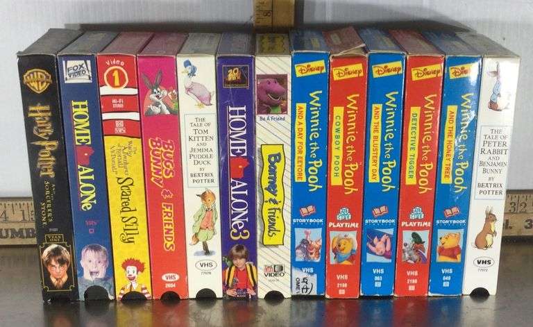Kid VHS Movies - Sherwood Auctions