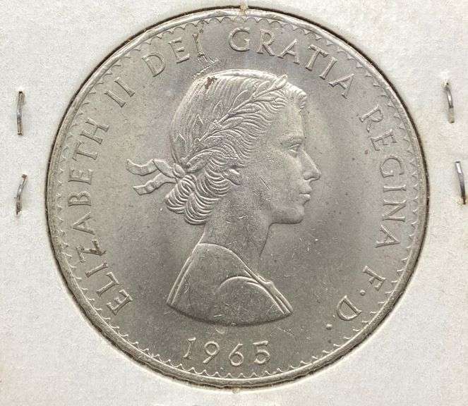 1965 Churchill Commemorative Coin - Sherwood Auctions