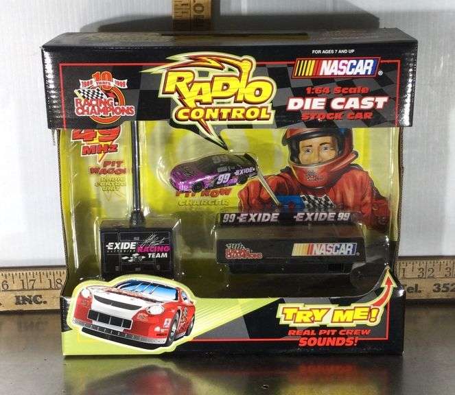 Racing Champions 10 Year NASCAR Radio Control Die Cast #99 - Sherwood ...
