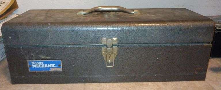 Master Mechanic Toolbox + Contents - Sherwood Auctions