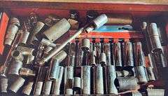 Socket Wrenches + Lots of Various Sized Sockets - Sherwood Auctions