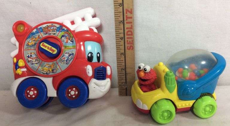 Plastic John Deere, Tonka, Little Tikes Trucks, Vintage Fisher Price ...