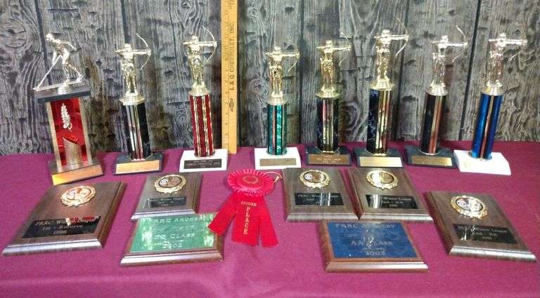 Trophies, Ribbon + Plaques - Sherwood Auctions