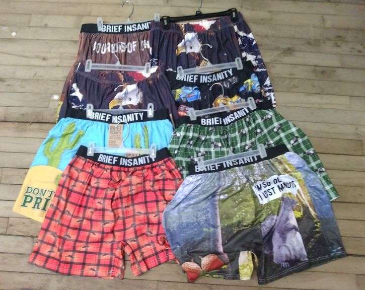 Men's Funny Boxers (Assorted Sizes) - Sherwood Auctions