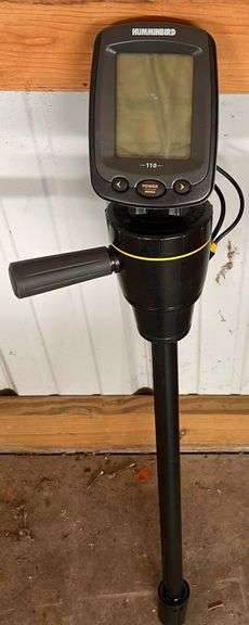 Hummingbird 110 Fish Finder w/ Clamp Holder - Sherwood Auctions