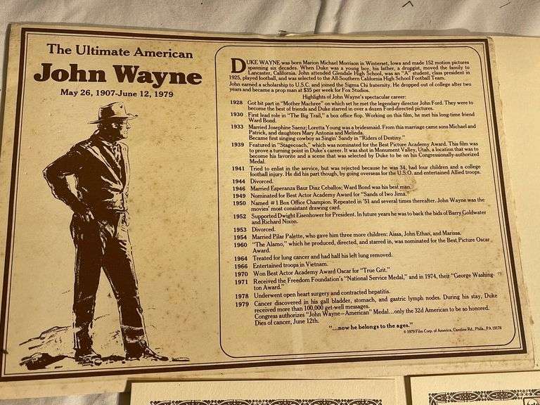 The Ultimate American John Wayne Coins - Sherwood Auctions
