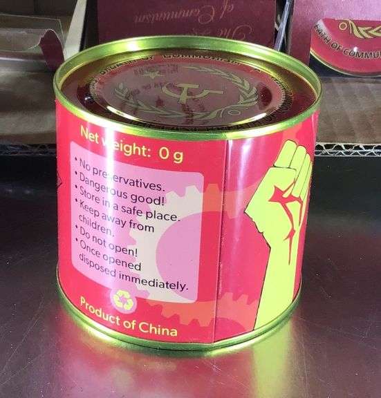 BRAND NEW! Last Breath of Communism Cans - Sherwood Auctions