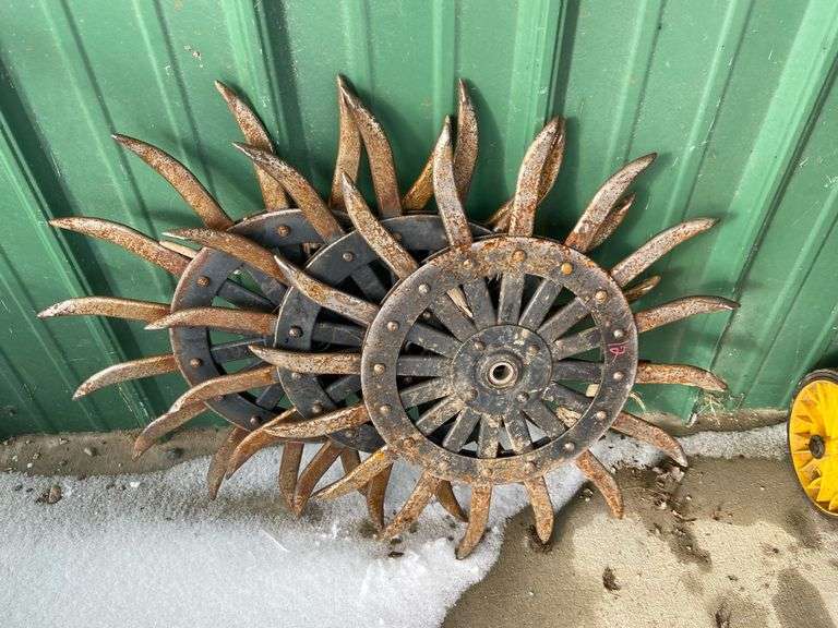 Rotary Hoe Wheels - Sherwood Auctions