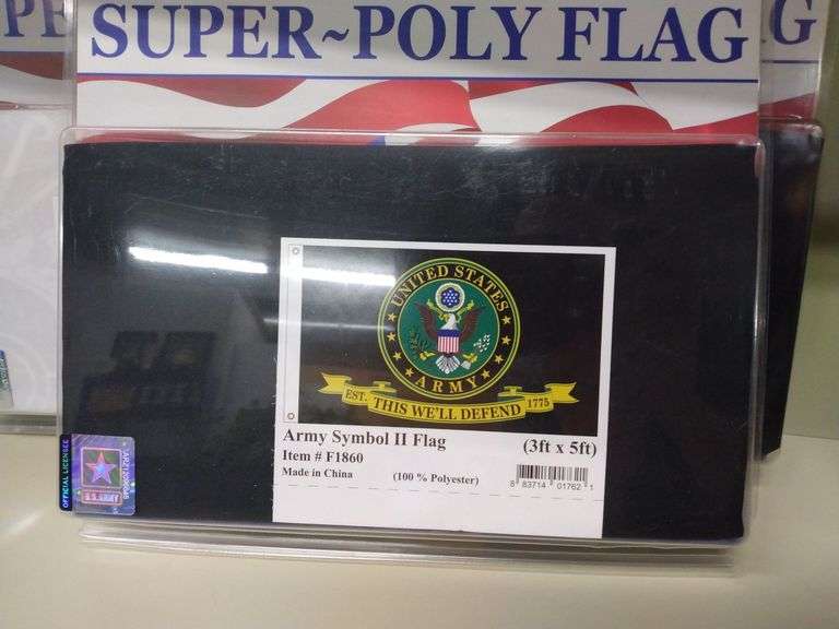 Assorted Army Flags - Sherwood Auctions