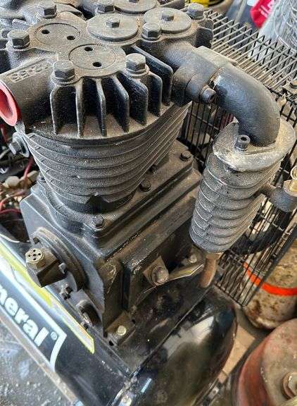 US General Air Superiority Air Compressor 13 HP Gas Engine - Sherwood ...