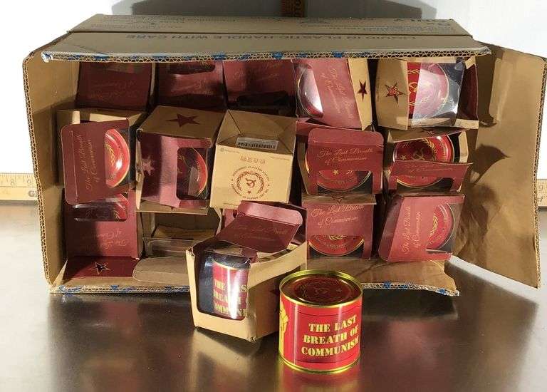 BRAND NEW! Last Breath of Communism Cans - Sherwood Auctions