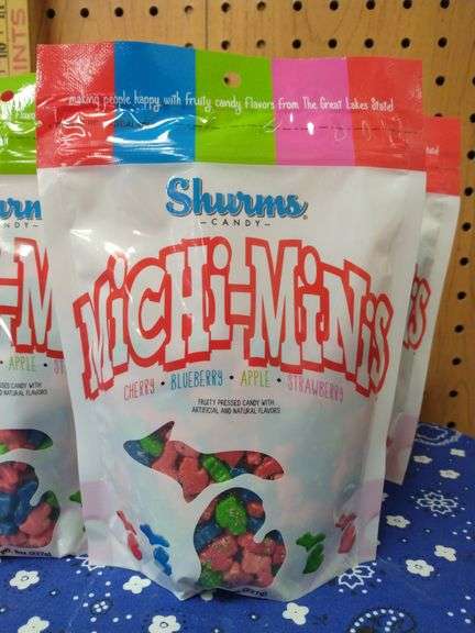 Eight Packages of Shurms Michi-Minis Hard Candies - Sherwood Auctions