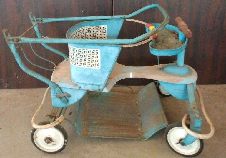 1950's Taylor Tot Walker & Stroller - Sherwood Auctions