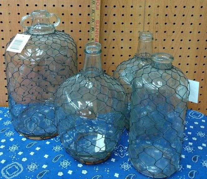 Decorative Glass Jugs - Sherwood Auctions