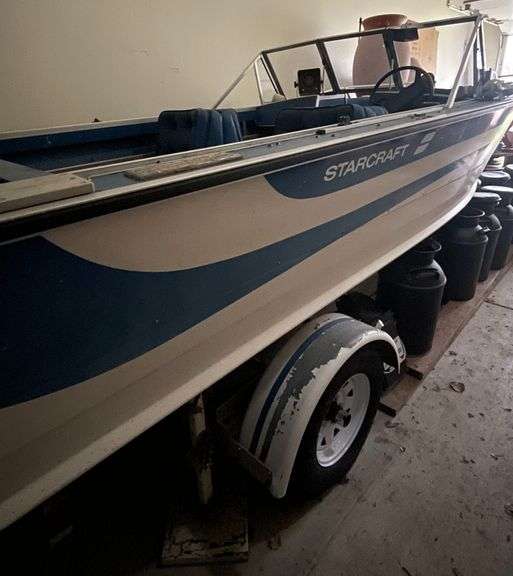 1978 Starcraft Super Sport 16 OB Boat w/ Evinrude 75 Motor 814 cc, Fish ...