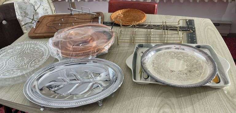 Assorted Platters & Serving Dishes - Sherwood Auctions
