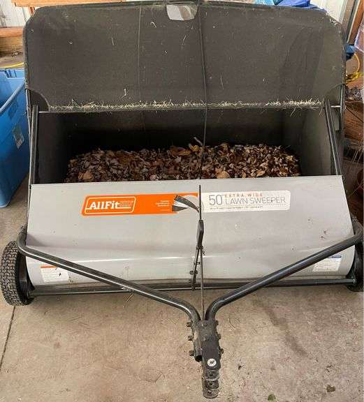 AllFit HD 50” Extra Wide Lawn Sweeper - Sherwood Auctions