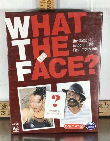 What The Face Board Game - Sherwood Auctions