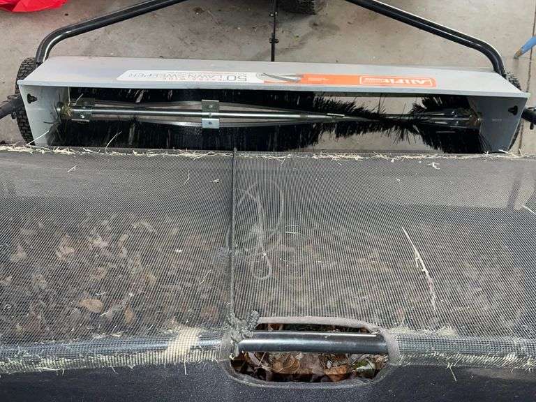 AllFit HD 50” Extra Wide Lawn Sweeper - Sherwood Auctions