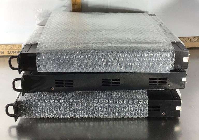 (3) Tiernan ABR202A Professional Satellite SCPC/MCPC Audio Broadcast ...