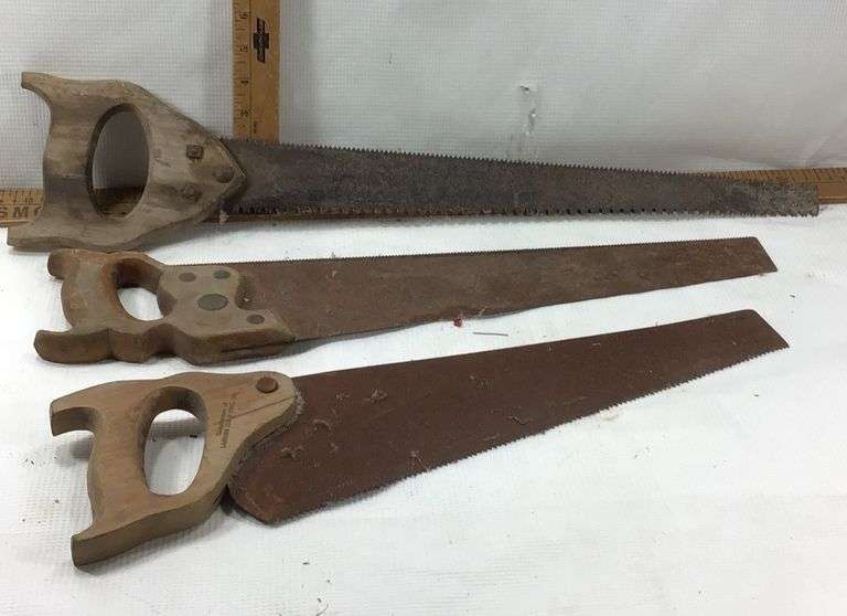 (3) Hand Saws! - Sherwood Auctions