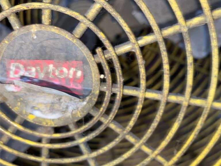 Large Dayton Industrial Fan 30”x30” - Sherwood Auctions