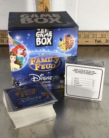 Family Feud Game Box - Disney Edition! - Sherwood Auctions