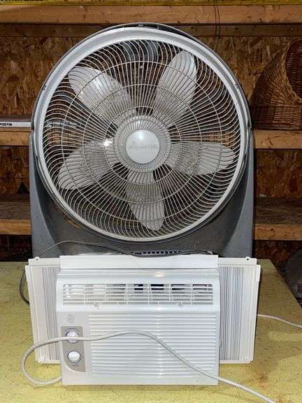Polar Wind 5000 BTU Window AC Unit- has power & Coolmaster 20” Fan-has ...