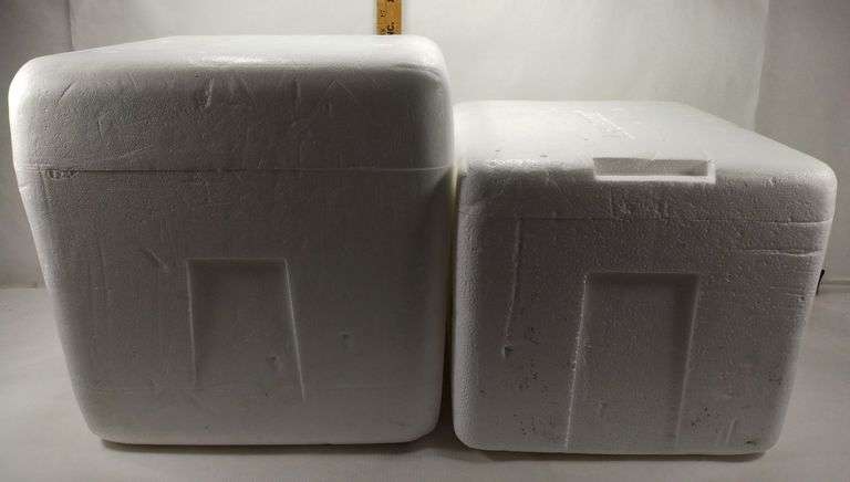 Styrofoam Coolers - Sherwood Auctions