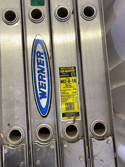 Werner Job Master Type II Commercial Ladder - Sherwood Auctions