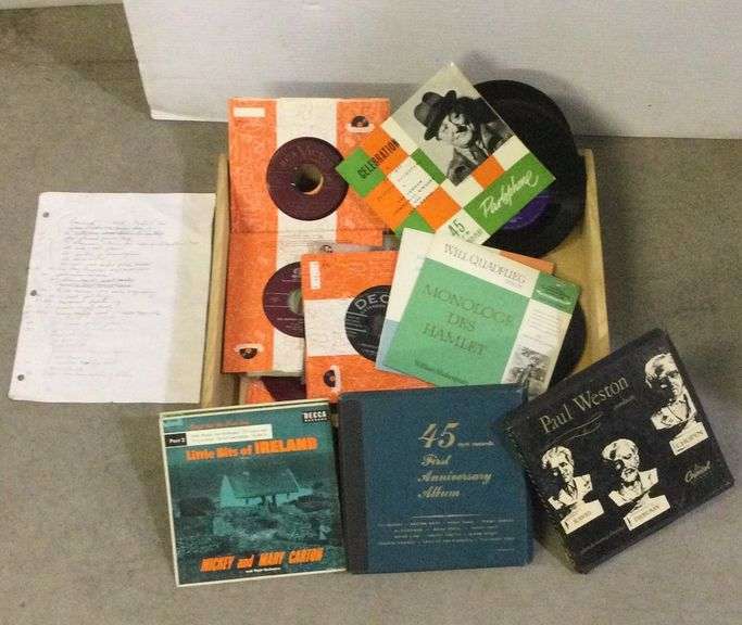 Collection of Classical 45 RPM Records! - Sherwood Auctions