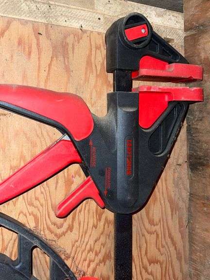Craftsman & Quick-Grip Clamps 2’ & 4’ - Sherwood Auctions