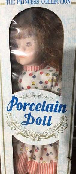 The Princess Collection Porcelain Doll In Original Box!! - Sherwood ...